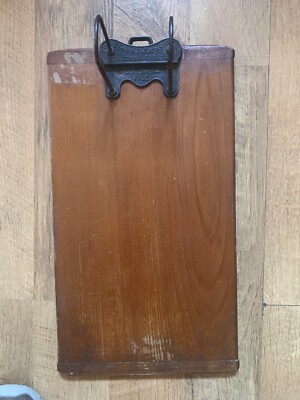 Antique Globe Wernicke Receipt Holder Clipboard | eBay