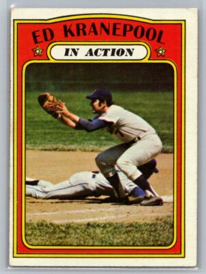 1972 Topps Vintage #182 Ed Kranepool New York Mets Baseball Card | eBay