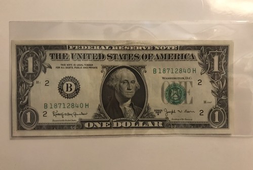 $1 Barr Note Bill - 1963 B Perfect Condition | eBay