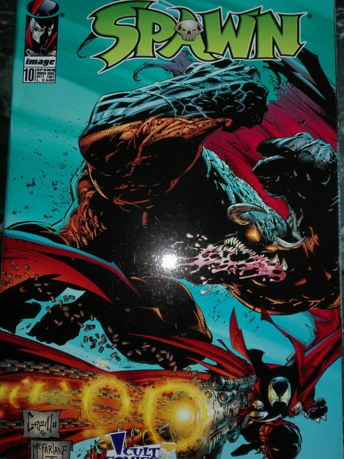 Cult Comics Spawn N.10 Année 1997 Tood Figure Mcfarlane | eBay