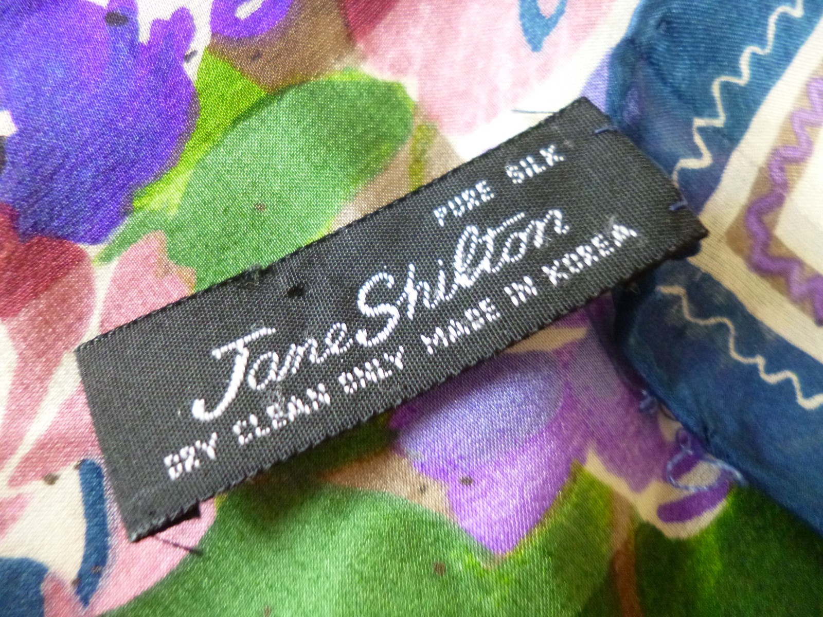 VINTAGE JANE SHILTON SILK SCARF USED VGC | eBay UK