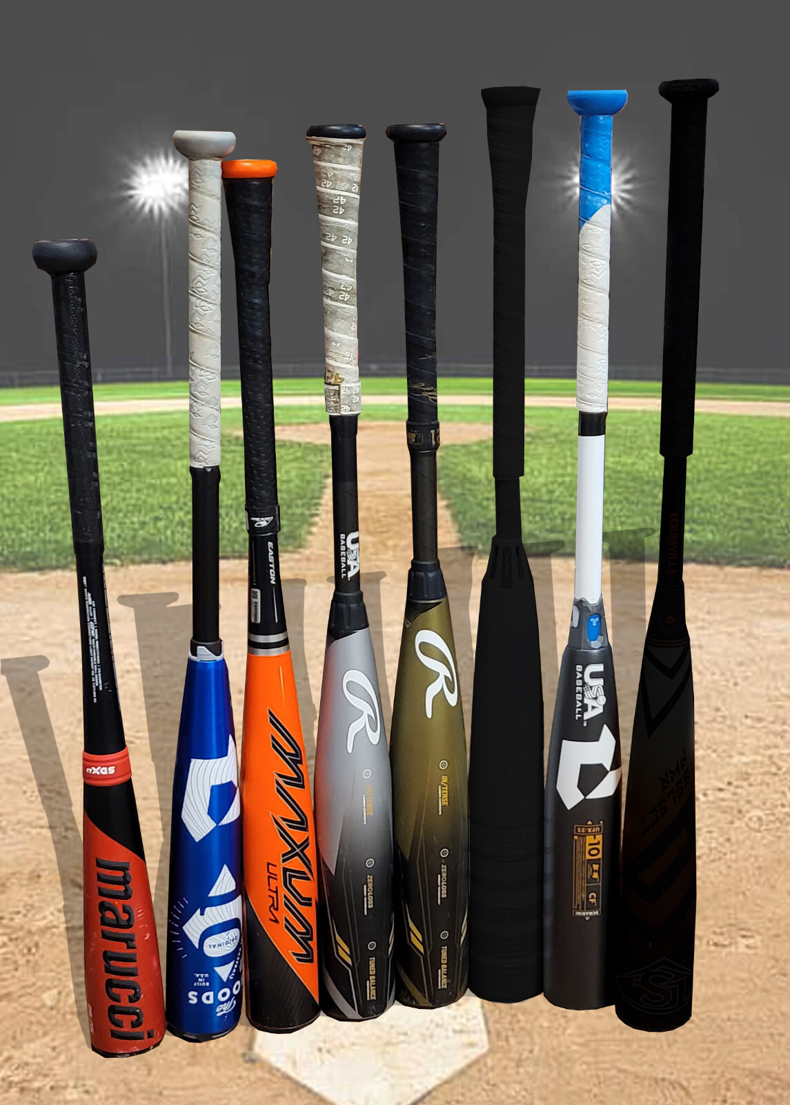 Baseball Bats - USA, USSSA, BBCOR - Icon, CF, Cat Connect, LS 618, The ...