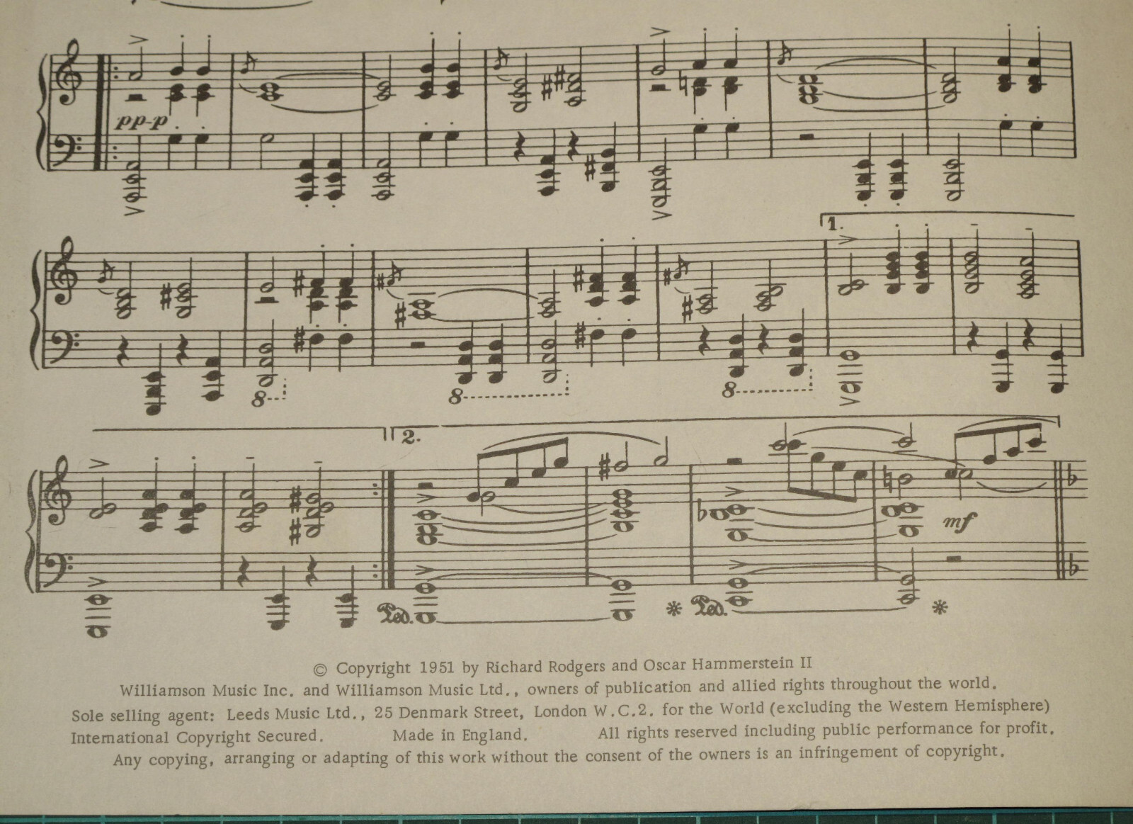 The March Of Siamese Children from The King and I - Rodgers and ...