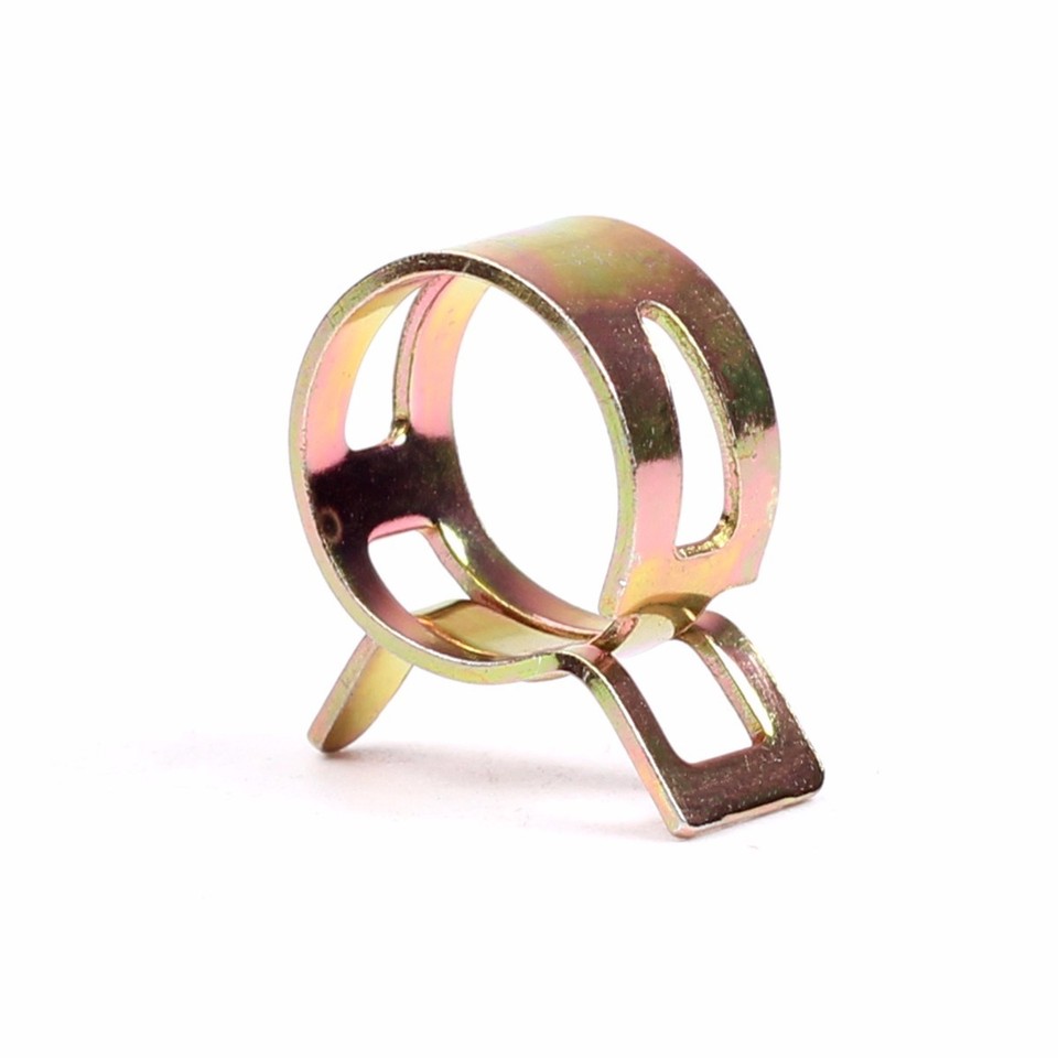 10pcs 7mm 0.28" ID Spring Band Clip Action Silicone Vacuum Hose Clamp ...