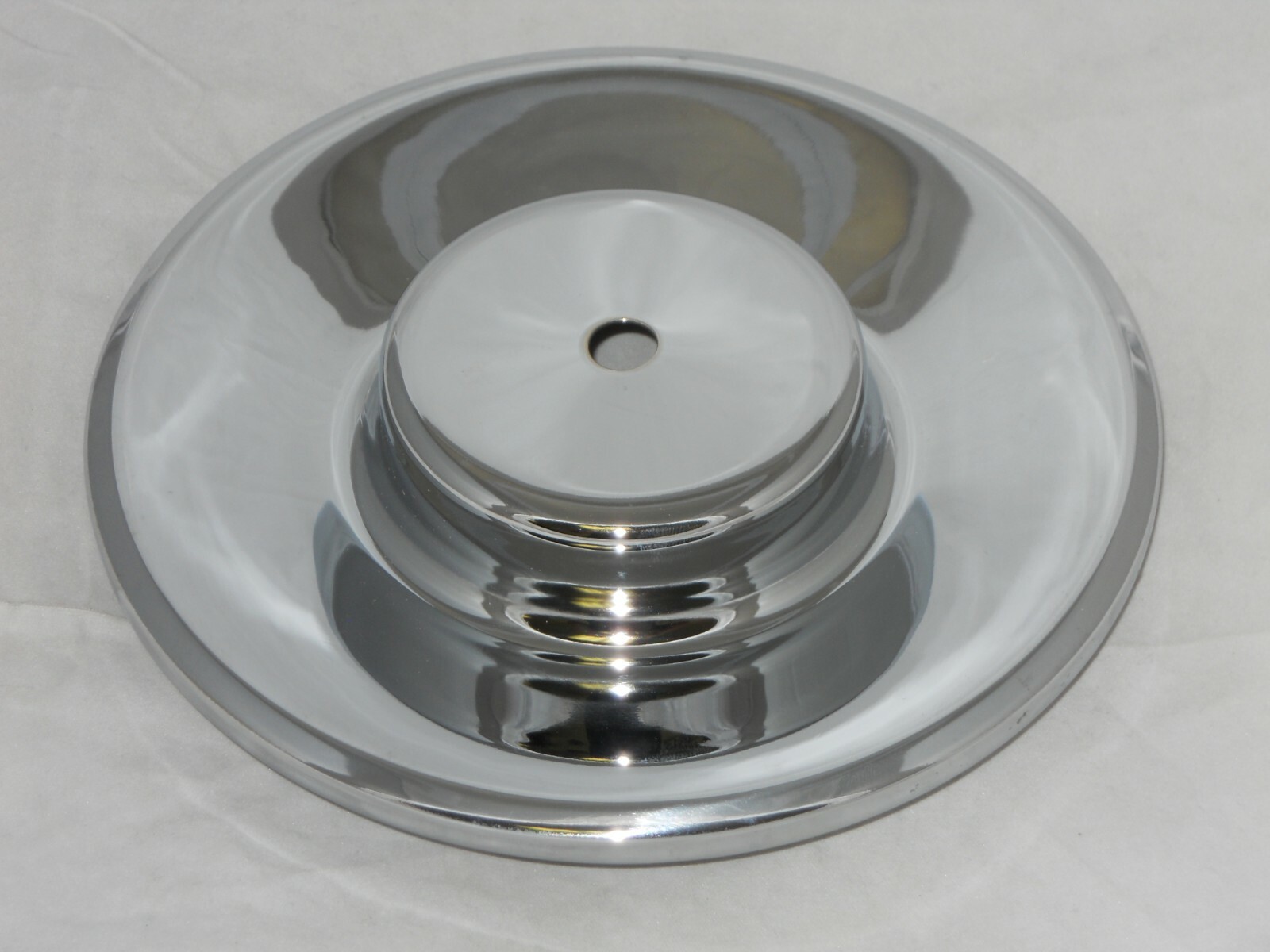 1 - McLEAN 52 SPOKE WIRE WHEEL RIM 52-1173 CHROME STEEL CENTER CAP POP ...