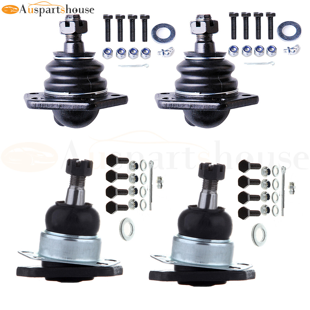 4x Front Upper Lower Ball Joints For 97-05 Chevy S10 Blazer GMC Jimmy ...