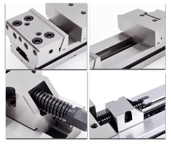 5 Inch High Precision Manual Flat Vice Maker Vise for CNC Grinding ...