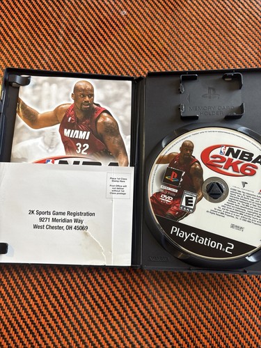 NBA 2K6 - Sony PlayStation 2 PS2 Complete W/ Manual CIB Case Damage ...