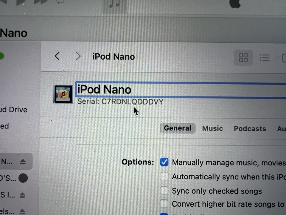 Apple iPod Nano 6th Generation Blue 8GB A1366 (READ DESCRIPTION) | eBay