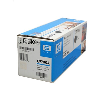 Lot of 5 Genuine HP 121A C9700A Black Toner Cartridge NEW SEALED *FAST ...