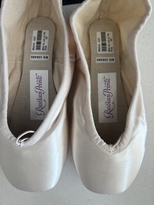 Russian Pointe RP Brava 41 w4 v2 FM Pointe Shoes Ballet Retail $110 NIB ...
