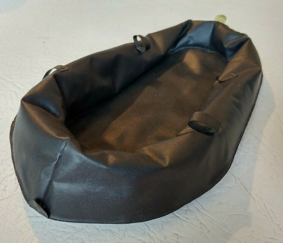 Vintage Action Man Black Inflatable Dinghy from sabotage set, 1969-83 ...