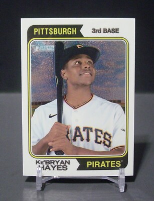 Ke'Bryan Hayes - 2023 Topps Heritage Chrome #/999 #372 - DINGED BACK ...
