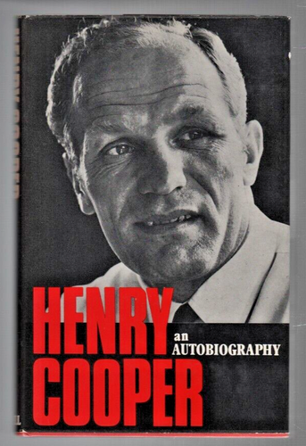 Henry Cooper An Autobiography 1st Edition 1972 HB Book Boxing | eBay