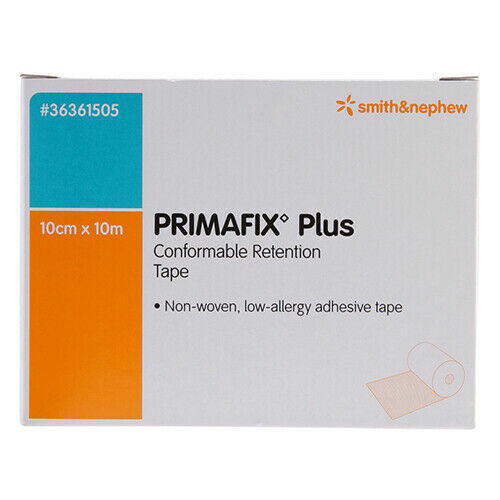 Primafix Plus 10cm X 10m Non-woven Conformable Retention Tapes Skin ...