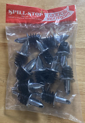 Spill Stop Liquor Pourer's 12 Quantity Pack | eBay