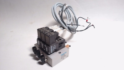 Festo MEH-3-24VDC Pneumatic Solenoid Valve Assembly 24VDC | eBay