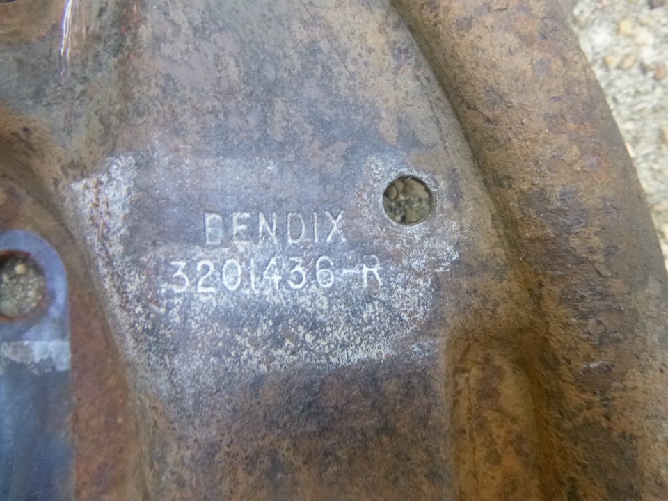 1970-1972 ford f100 9" rear r rear backing plate Bendix 3201436-R | eBay