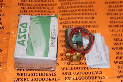 Asco 8320G174 Solenoid Valve 1/4" 24VDC New | eBay
