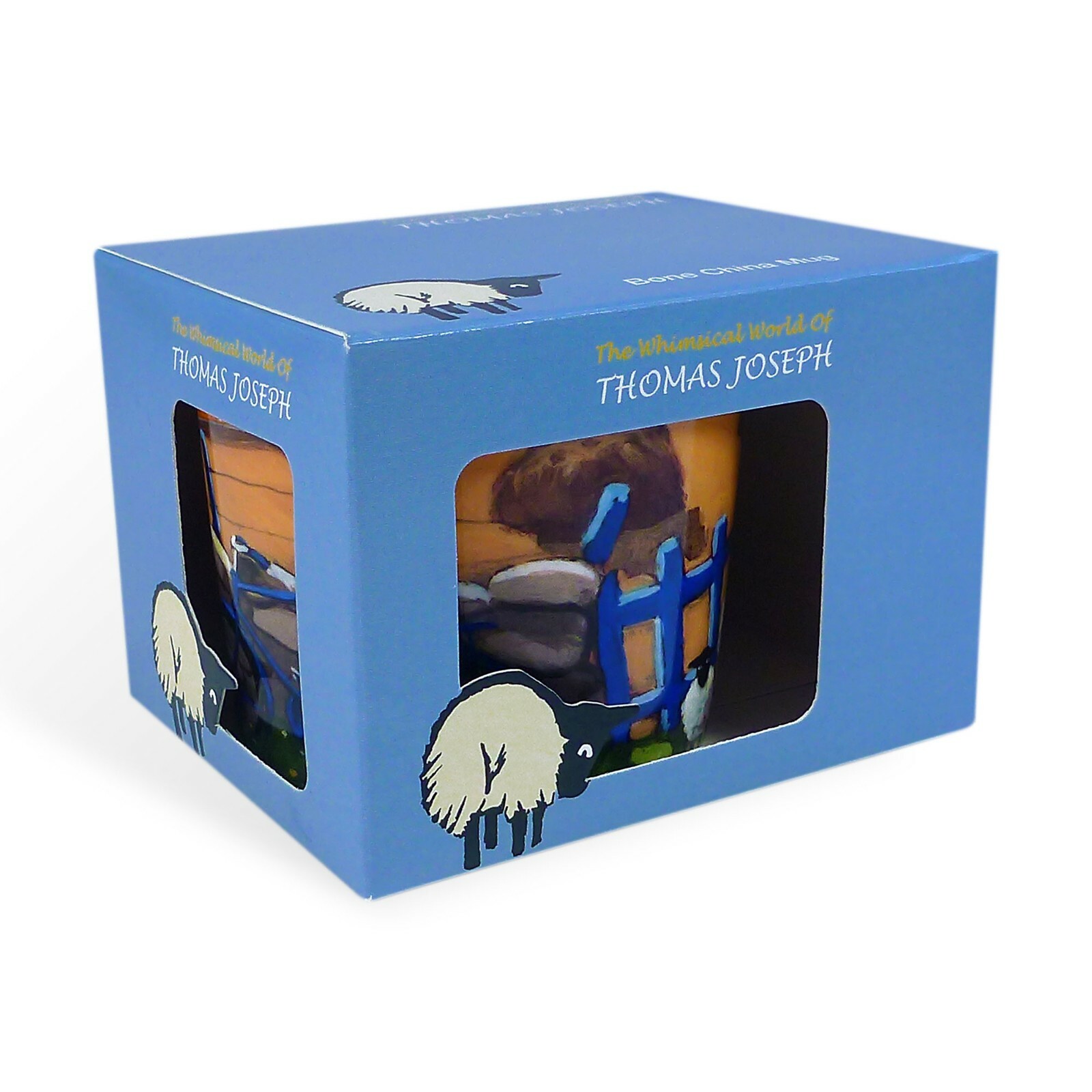 Thomas Joseph Mug, On Ewer Bike, Sheep Mug, Bone China, 325ml | eBay UK