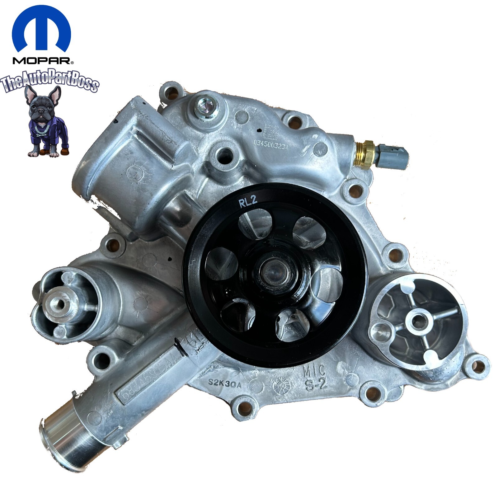 11-24 JEEP DODGE CHRYSLER Water Pump Genuine Mopar 68346915AA | eBay