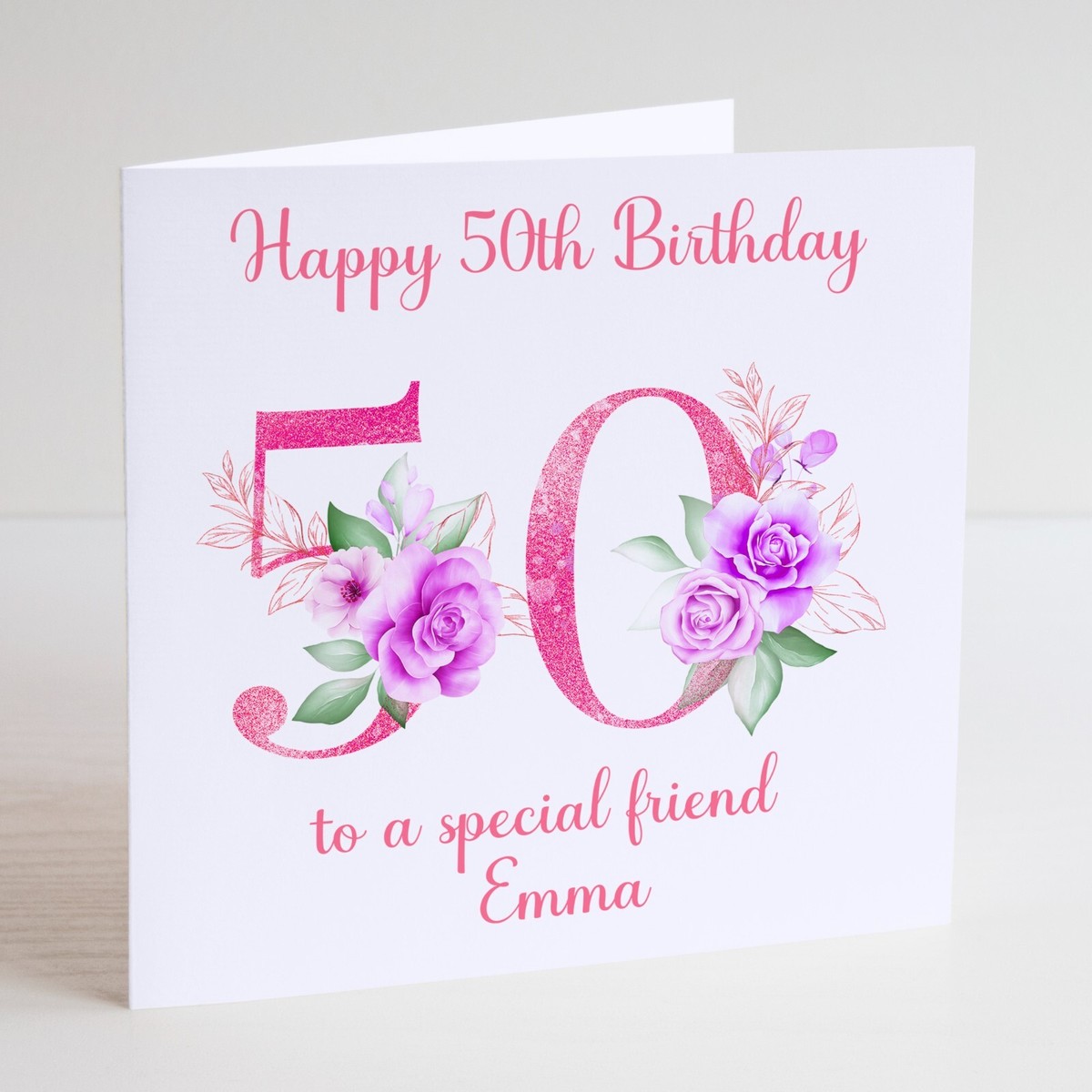 Happy 50th Birthday Friend Messages 50th Birthday Wishes Make Their