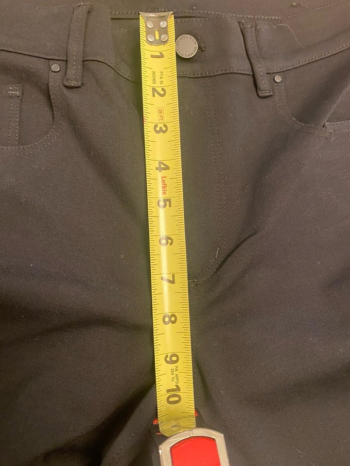 NWT Ann Taylor Black Ponte Pants Size 12T | eBay