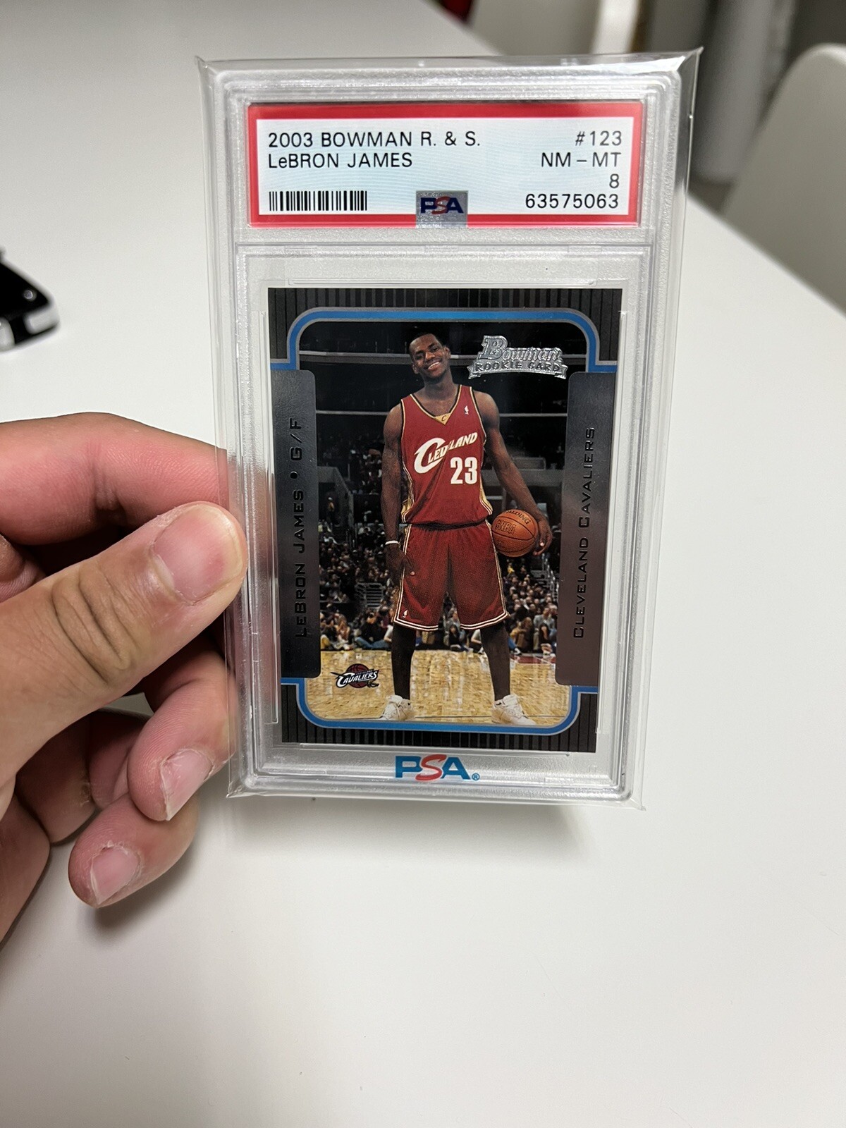 2003-04 Bowman - Rookies Gold #123 LeBron James (RC) for sale online | eBay