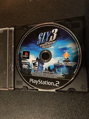 Sly 3: Honor Among Thieves (Sony PlayStation 2, 2005) Disc Only Ships ...
