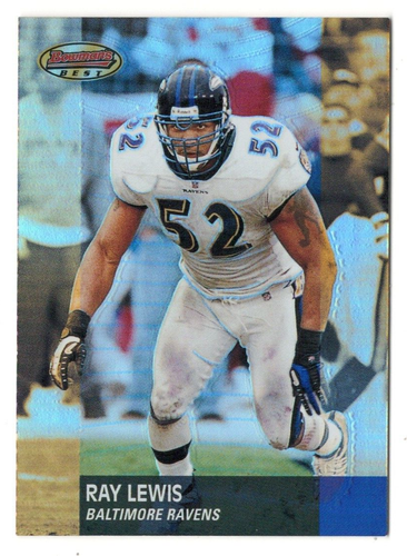 Ray Lewis 2001 Bowman's Best #16 Football Card A | eBay