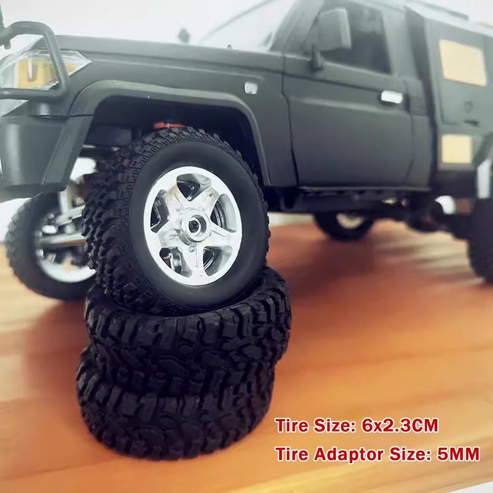 Metal Wheel Tyres RC Car Parts for MNRC MN78 MN82 MN82s MN82-Pro RC ...