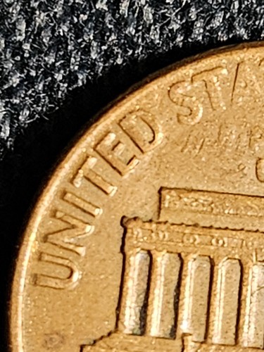 1971 D Penny Errors Struck Off Center, Letters On Rim, Close AM | eBay