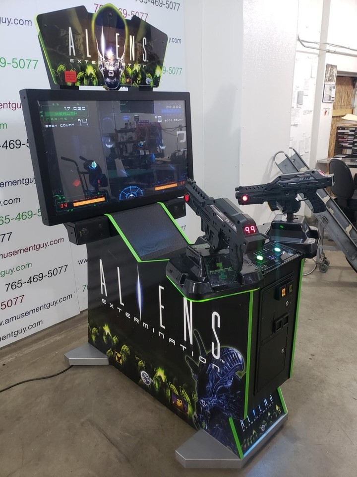 Aliens Extermination by Global VR COIN-OP Arcade Video Game | eBay