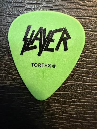 SLAYER / GARY HOLT / TOUR GUITAR PICK | eBay
