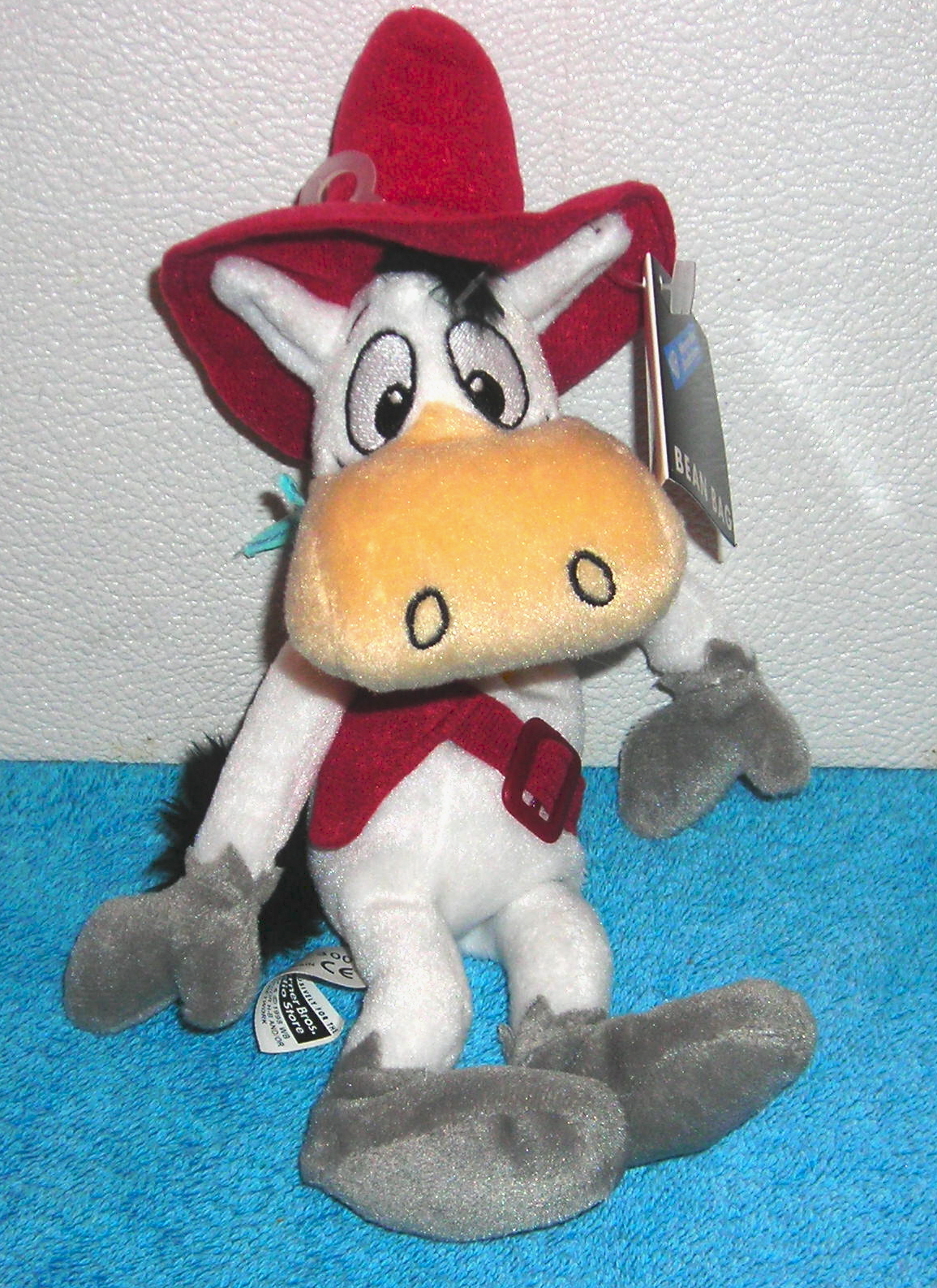 WARNER BROTHERS STUDIO STORE HANNA BARBERA QUICKDRAW MCGRAW 9" PLUSH ...