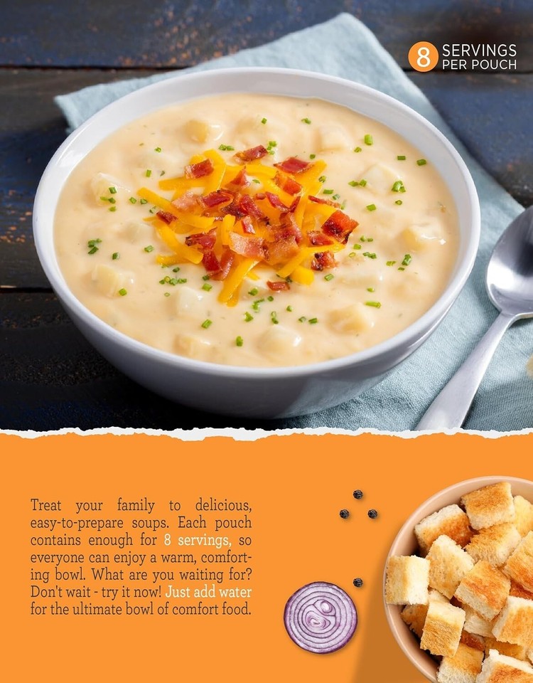 Simple Kitchen Soup Sampler Variety Pack - 64 Servings, Gluten-Free ...