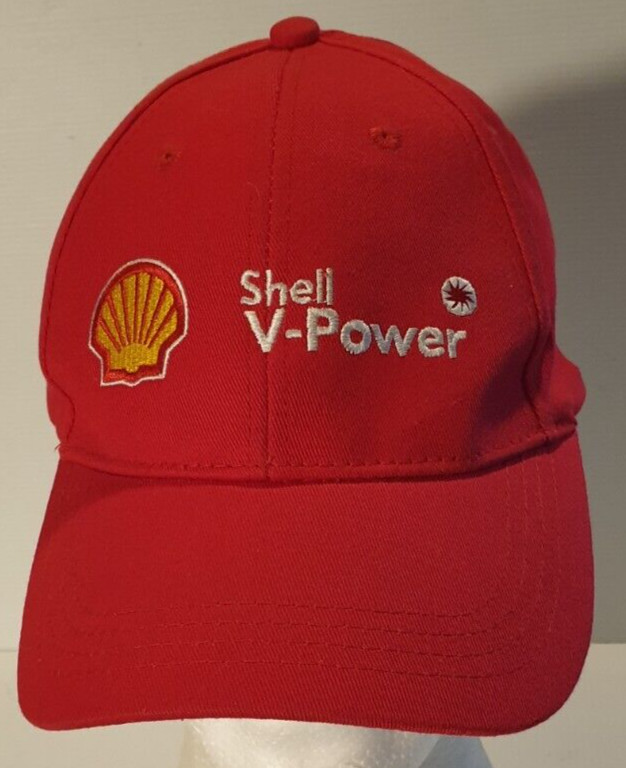 SHELL V-POWER Petroleum Logo Baseball Style Cap Hat. … - Gem
