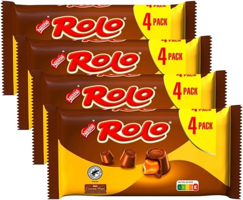 Chocolate Snack Bundle Consisting of Rolo 4 Tube Packs 4x42g (4 Pack ...