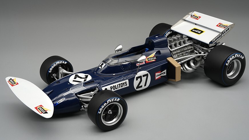 Model Car Formula 1 F1 Scale 1:18 Tecnomodel MARCH 711 Spanish GP 1971 ...