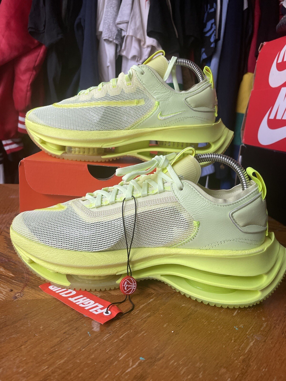 Nike Zoom Double Stacked Volt Barely Volt Running Sho… - Gem