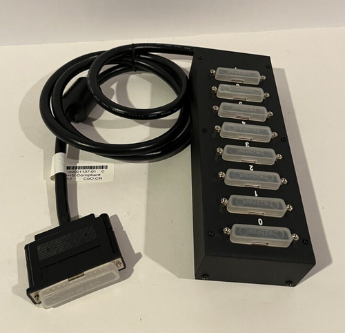 Sun 370-4069 NEBS Level 3 8-Port I/O Panel & 78-Pin Cable X1001A CLEAN ...