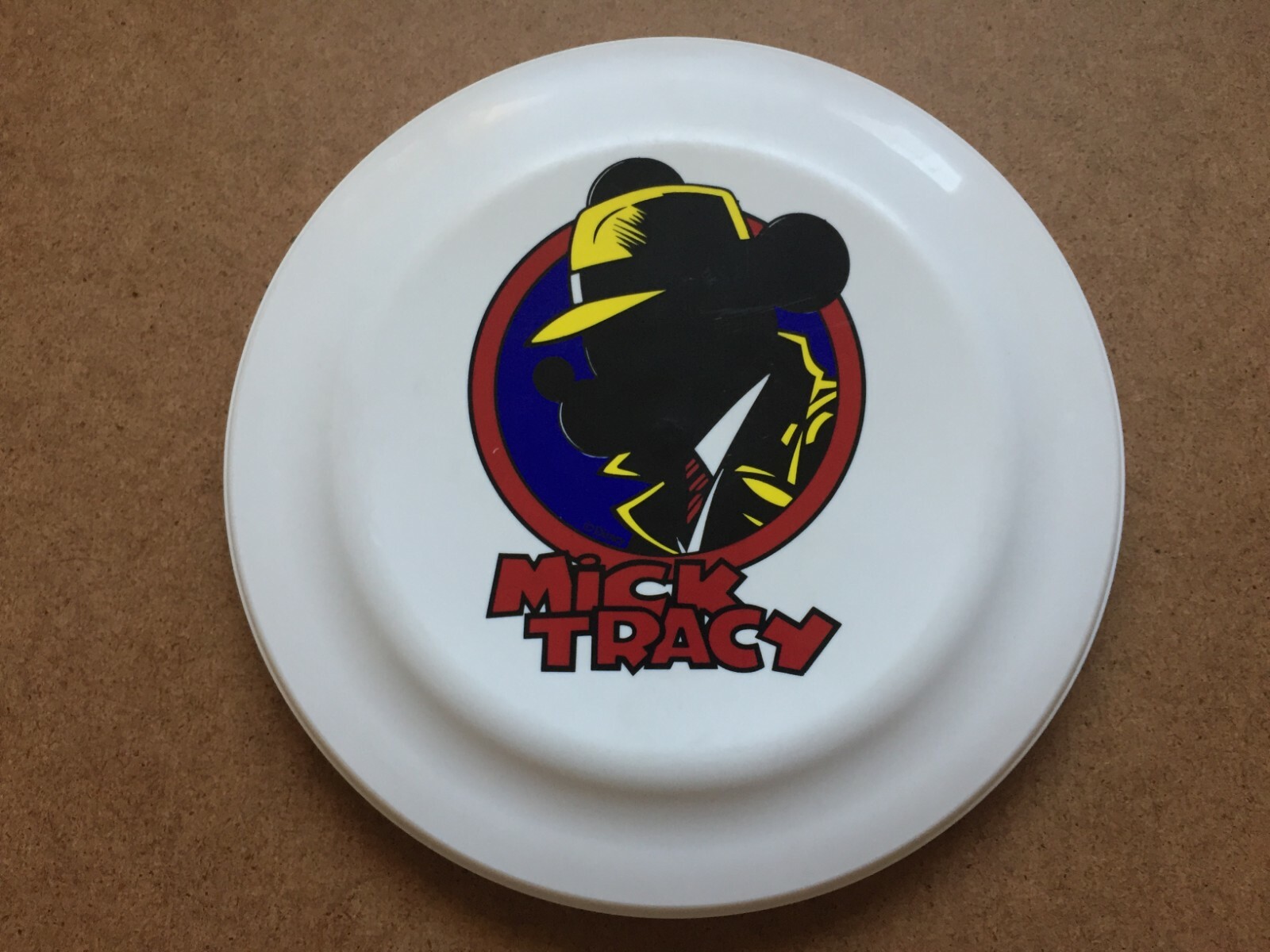 RARE VINTAGE DISNEY MICK TRACY MICKEY MOUSE AS DICK TRACY FRISBEE | eBay