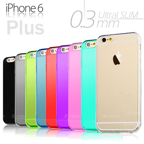 Ultra Slim 0.3mm Crystal Gel case cover -- iPhone 6 Plus | eBay