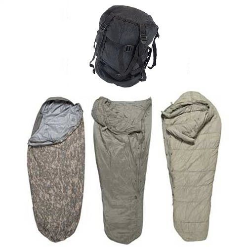 USGI MSS Modular Sleep Military Sleeping Bag System 4 Piece ACU -very ...