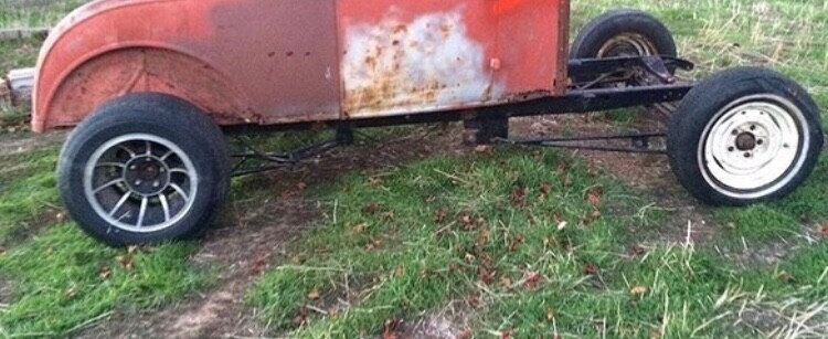 1928-1931 Ford Model A hot rod frame rolling chassis | eBay