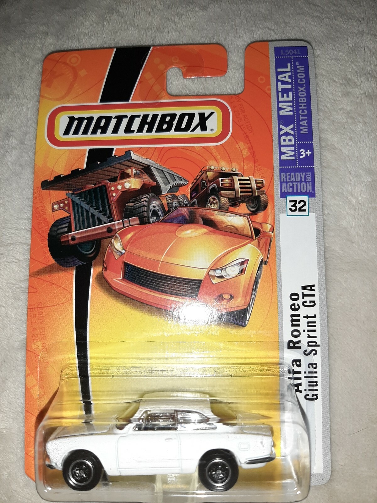 Matchbox Alfa Romeo Giulia Sprint GTA, White, #32, MBX Metal MONMC | eBay