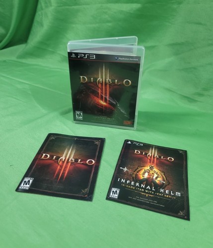 Diablo III (Sony PlayStation 3, 2013) Classic ARPG Rated Mature 17+ PS3 ...