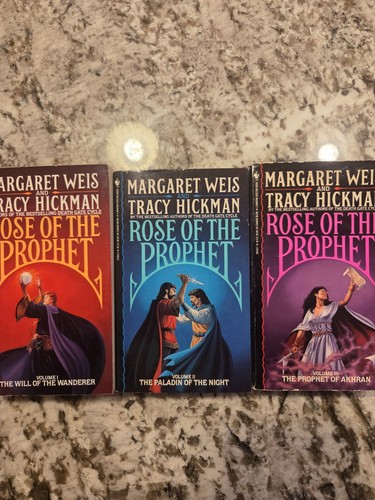 Rose of the Prophet Trilogy by Weis Hickman Complete Series Set Lot ...