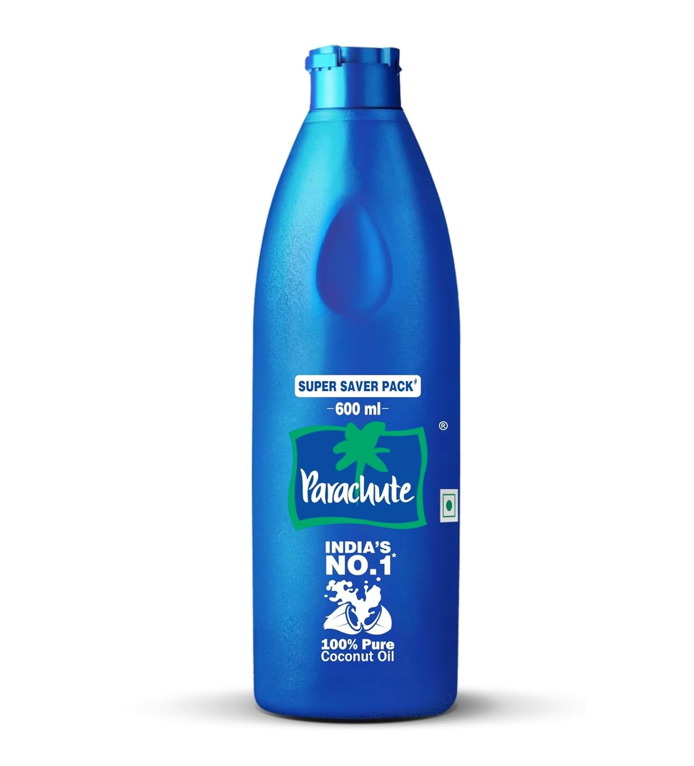 Parachute Coconut oil 100% Pure Coconut Oil in 600 ml - Free Shipping ...
