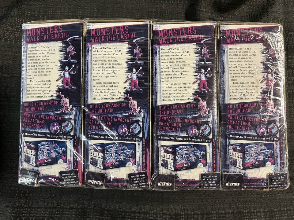 Factory Sealed Horror Clix Brick. Wicked Fun. | eBay